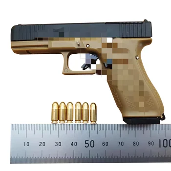 Glock Gun Keychain Bullets 100mm Metal Holster Glock Decoration Collect ...