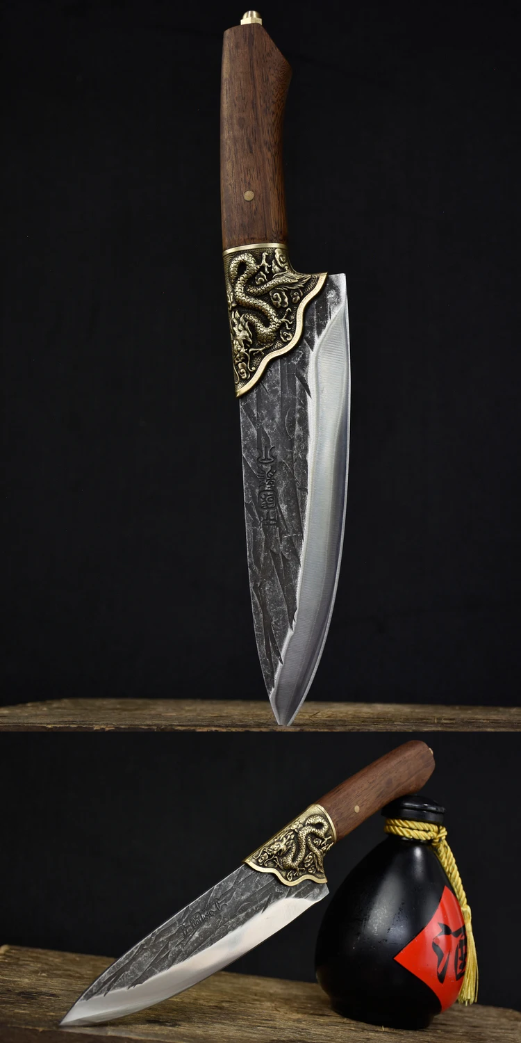 ZANPAI Lamaskus Sushi Butcher Fruit Steak Santoku Messer Knives