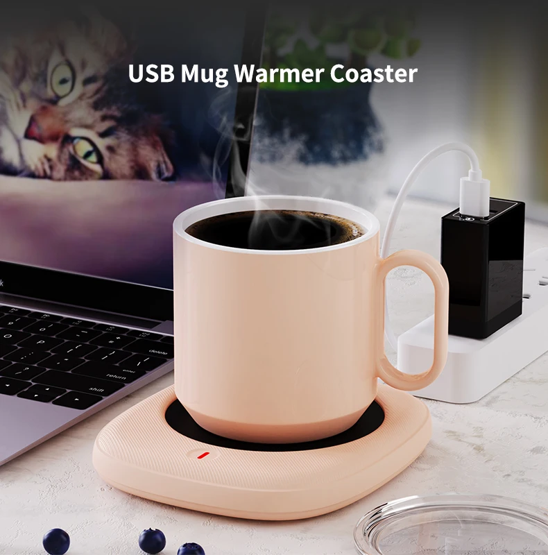 Custom Logo Printed Cute 2 Gears Adjustment Smart Heated Office ...
