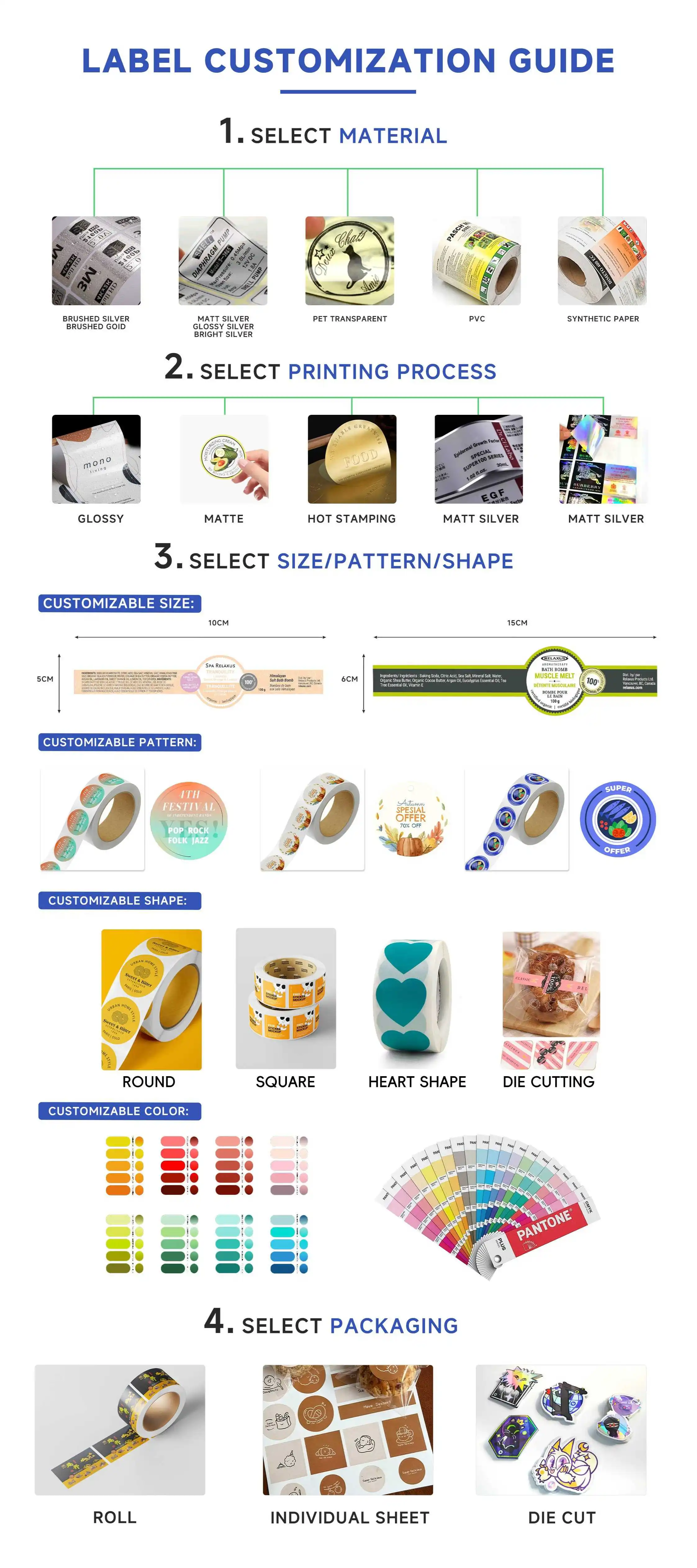 Cheap Custom Printing Gift - Transparent Logo Stickers