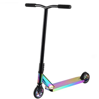 Rainbow Pro Stunt Scooter Complete Trick Scooters Aluminum Entry Level ...