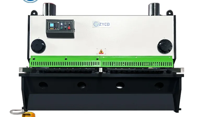 Zyco Hydraulic Guillotine Shear Cnc Cutting Machine For Sheet Plate ...