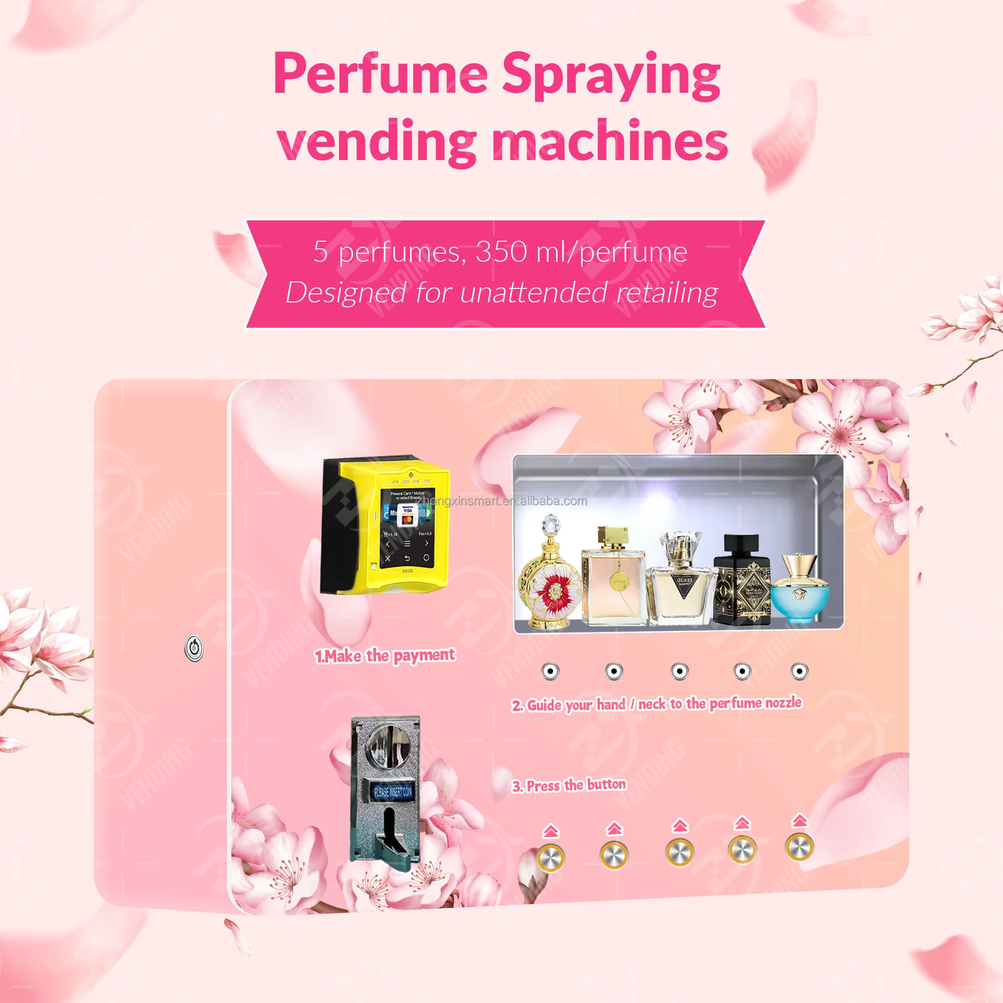 Automatic Perfume Vending Machines in China - Smart & Customizable