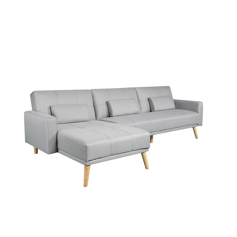 Small L Shape Sofa Nordic Fabric Corner Sofa Set Living Room Furniture ...
