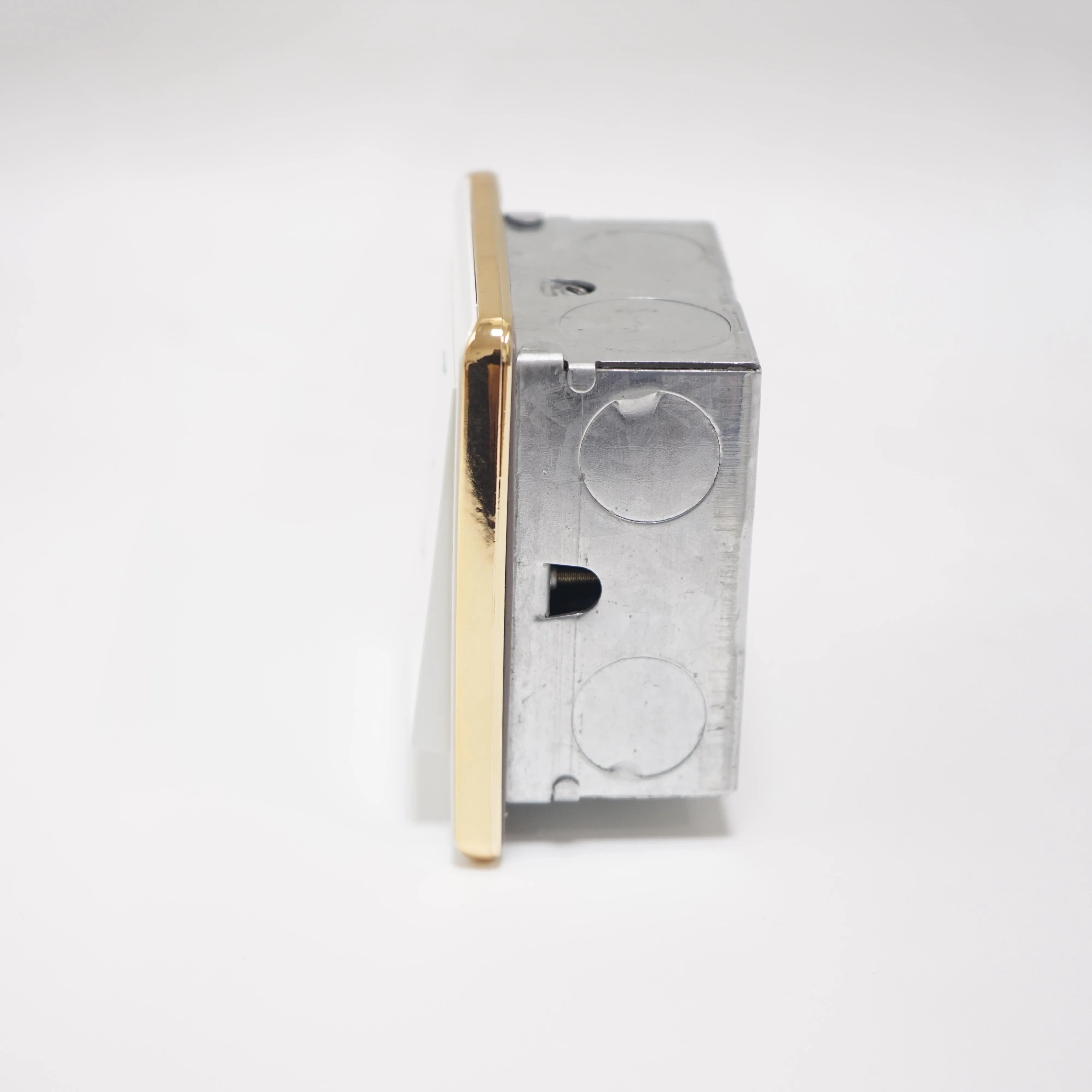 V8 Range Bell Switch White Color Silver Golden Electroplated Ring Pc ...