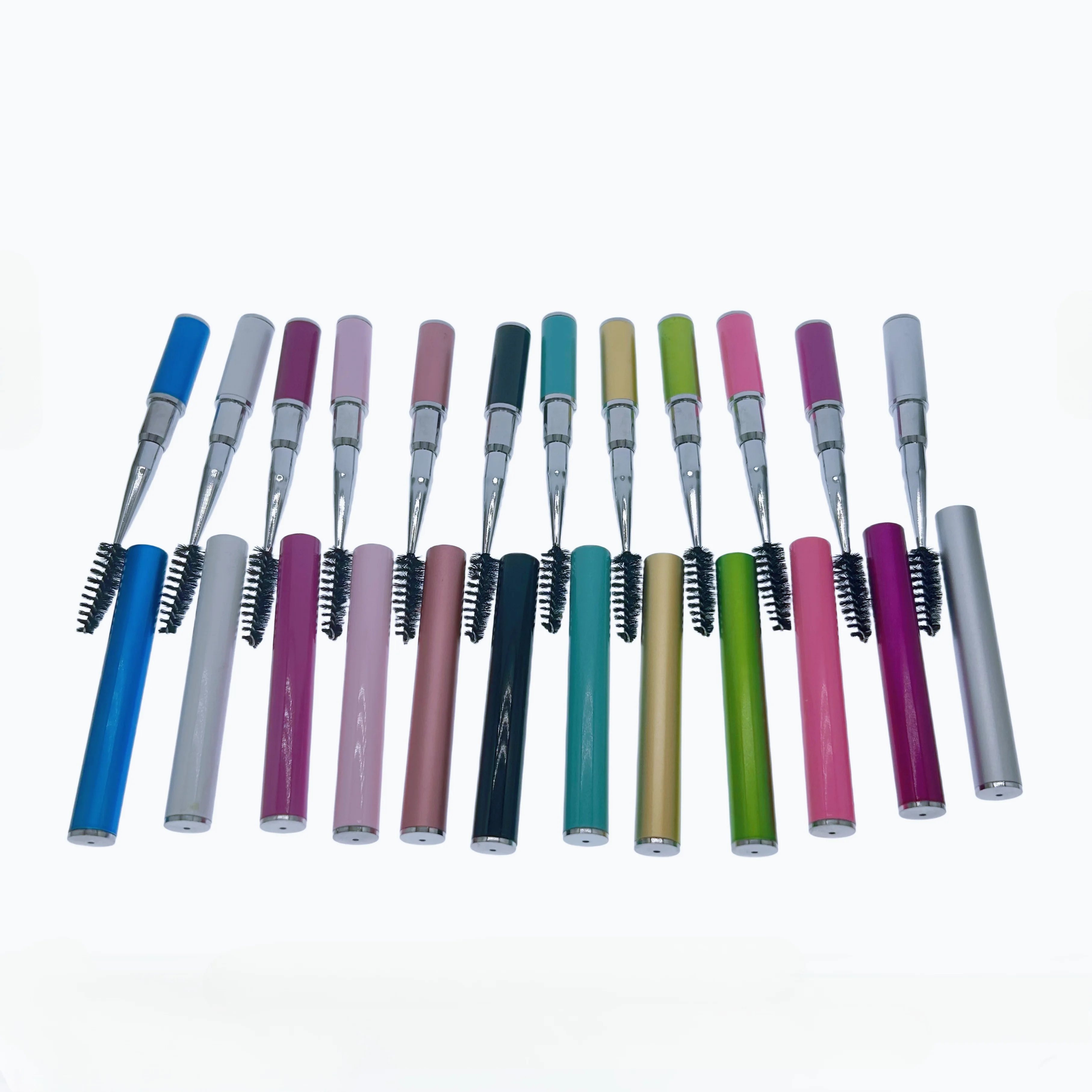 Oem Retractable Reusable Portable Eyelash Brow Mascara Brushes Lash ...