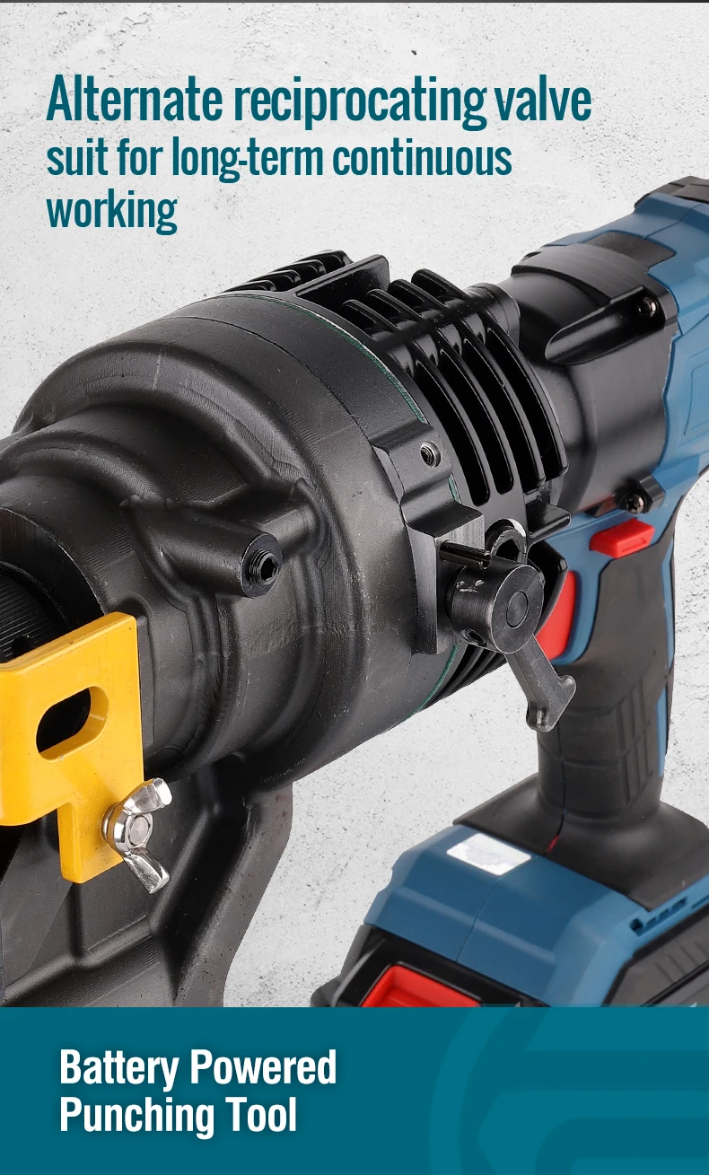 ZUPPER ECH-20 Cordless Hydraulic Hole Puncher - Portable & Efficient