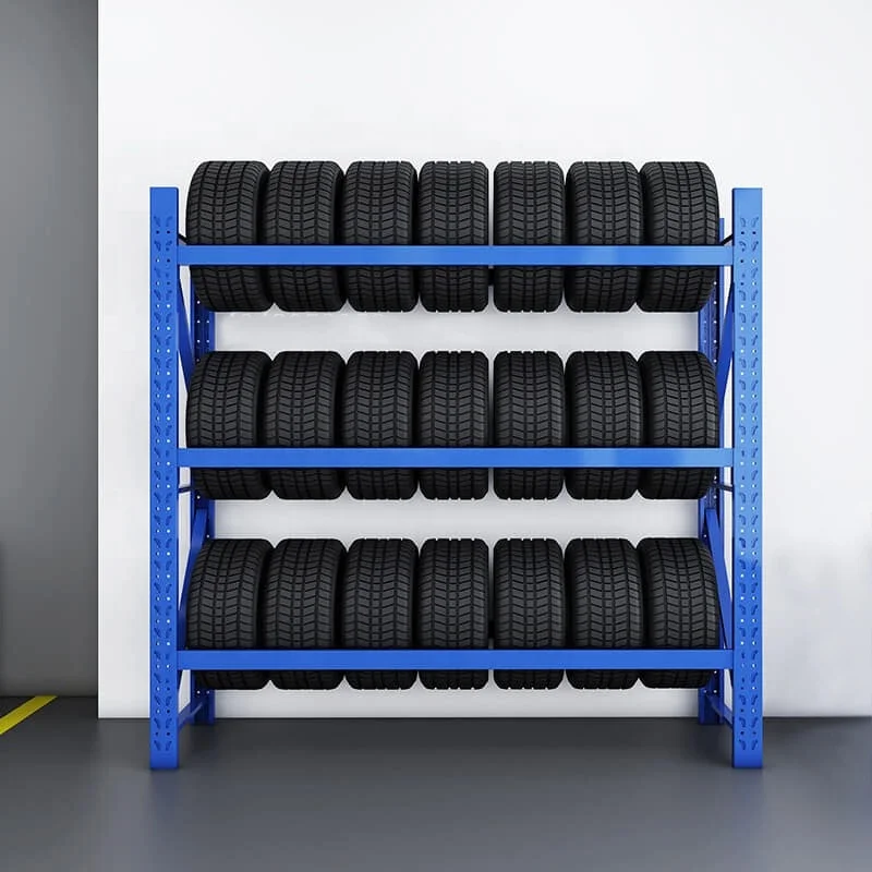 Oem Odm Steel Wheel Racks Car Tire Display Rack Stackable Heavy Truck ...