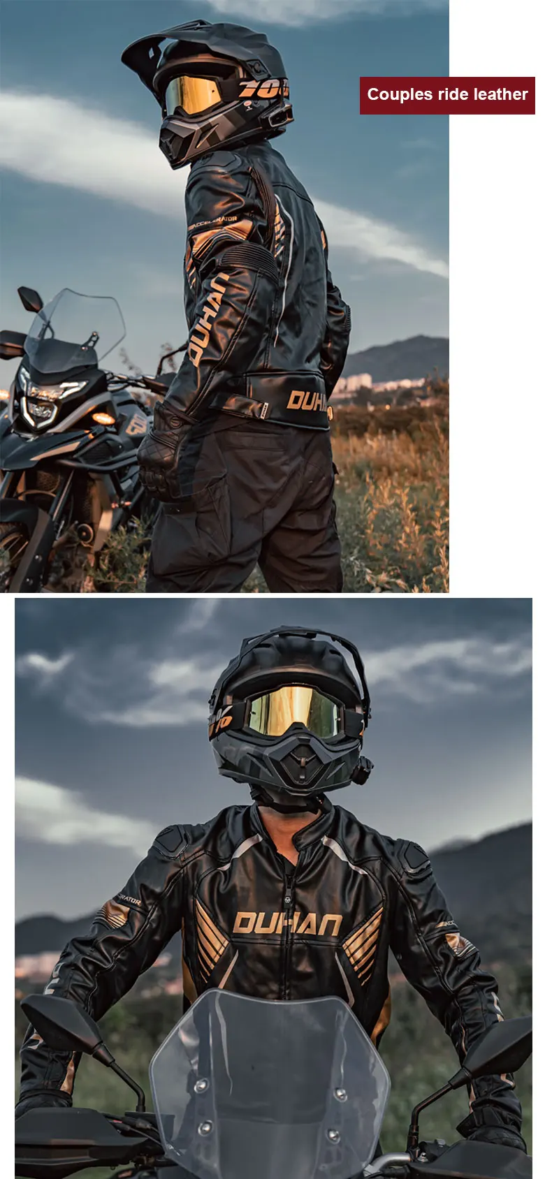 DUHAN Motorbike Riding Jackets - Durable & Stylish Gear