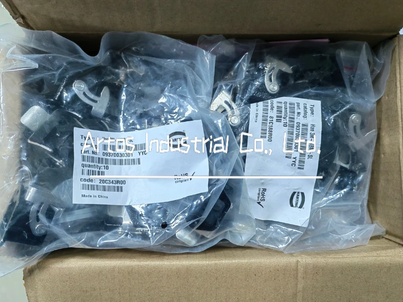 Harting 09370030301 Heavy Duty Power Connectors Bulkhead Mounting Han ...