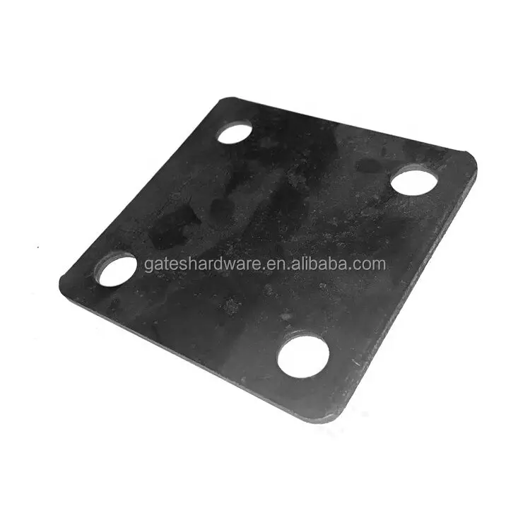 Galvanizing Foundation Base Plate Zinc Plated Steel Flange