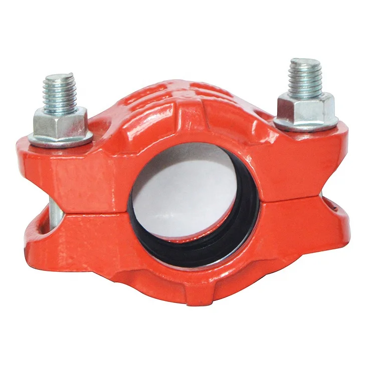 Dn50 Heavy Duty Victaulicstyle H77 Grooved Pipe Flexible Coupling For ...