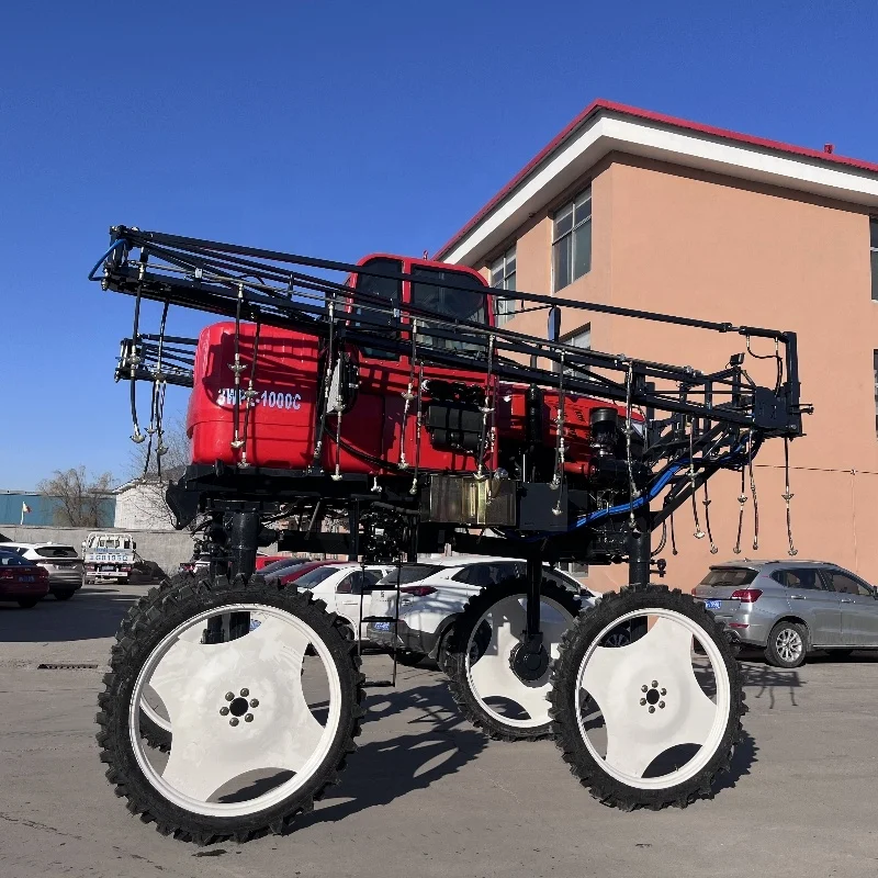 Kafan 100hp Diesel Engine Power Sprayer Wheel Tractor Agricultural ...