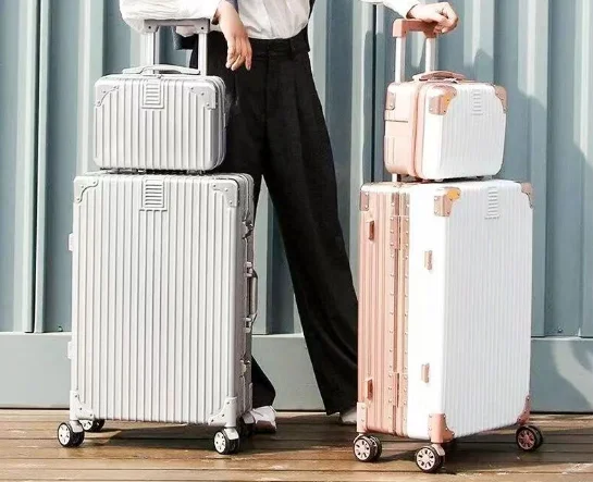 Female Students 14-inch 20/22/24/26/28-inch Mother-and-child Suitcase 4 ...