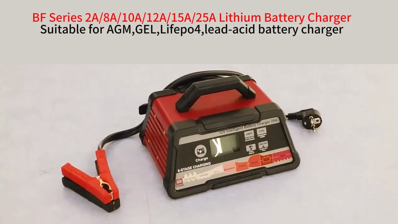 Smart Fully Automatic Battery Charger 2a 8a 15a 12v Bench Lithium ...