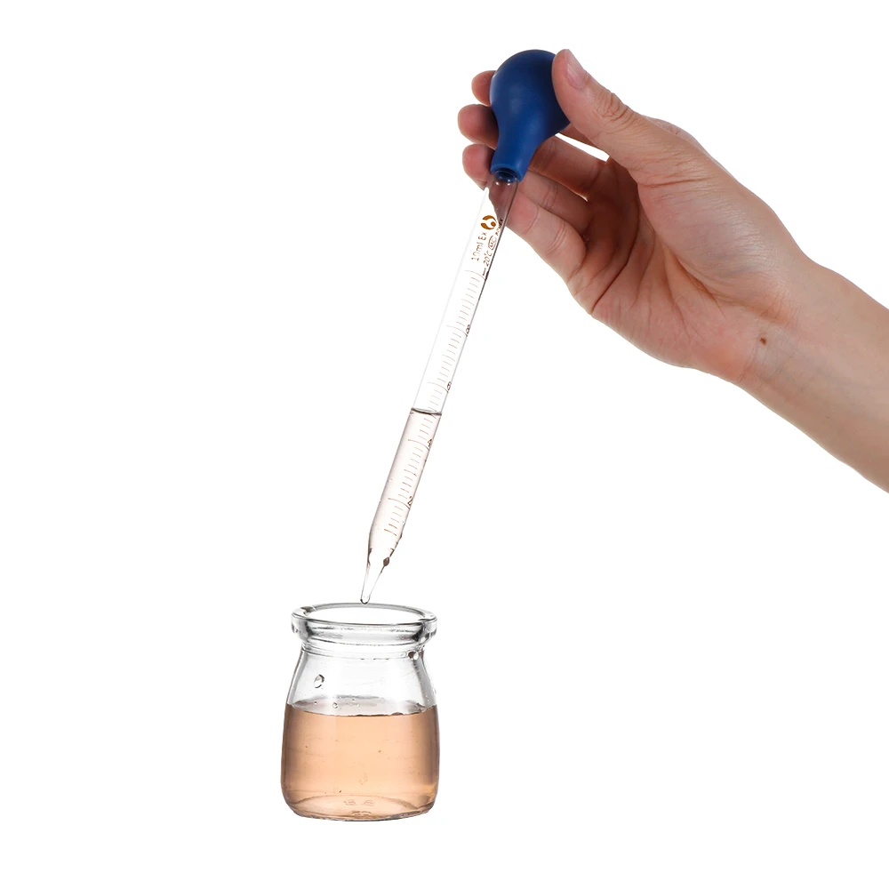 Lab Pipettes Dropper Glass Liquid Pipette with Big Rubber Hats| Alibaba.com