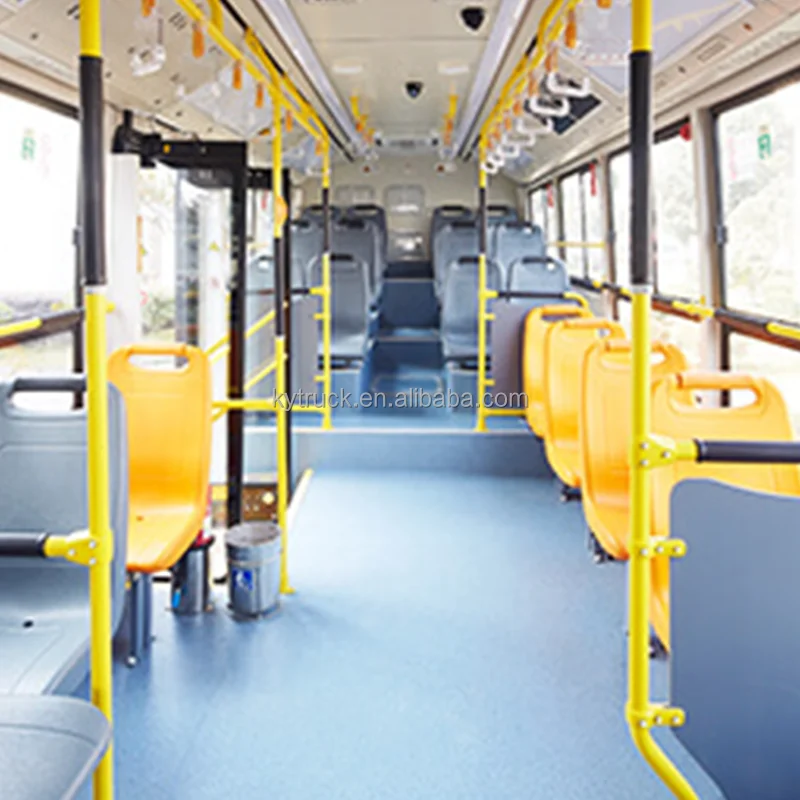6.6m Electric City Bus with 100kW Motor 340km Range Chinese Manufacture ...