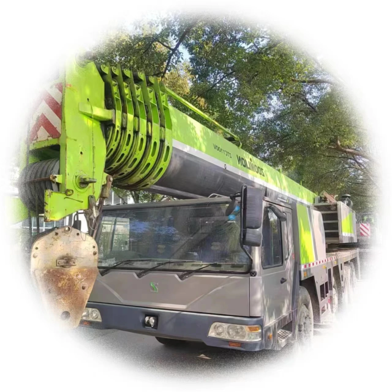 Zoomlion ZTC1100V China Mobile Crane Factory pricing low cost and ...