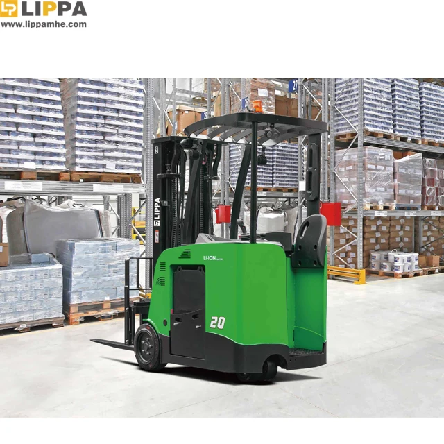 3-wheel Stand-up Counterbalanced Lift Truck With Lithium-ion Electric ...