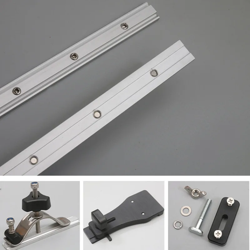 1.4m Accu-cut Guide Rail Joining Set Track Saws Aluminum Extruded ...