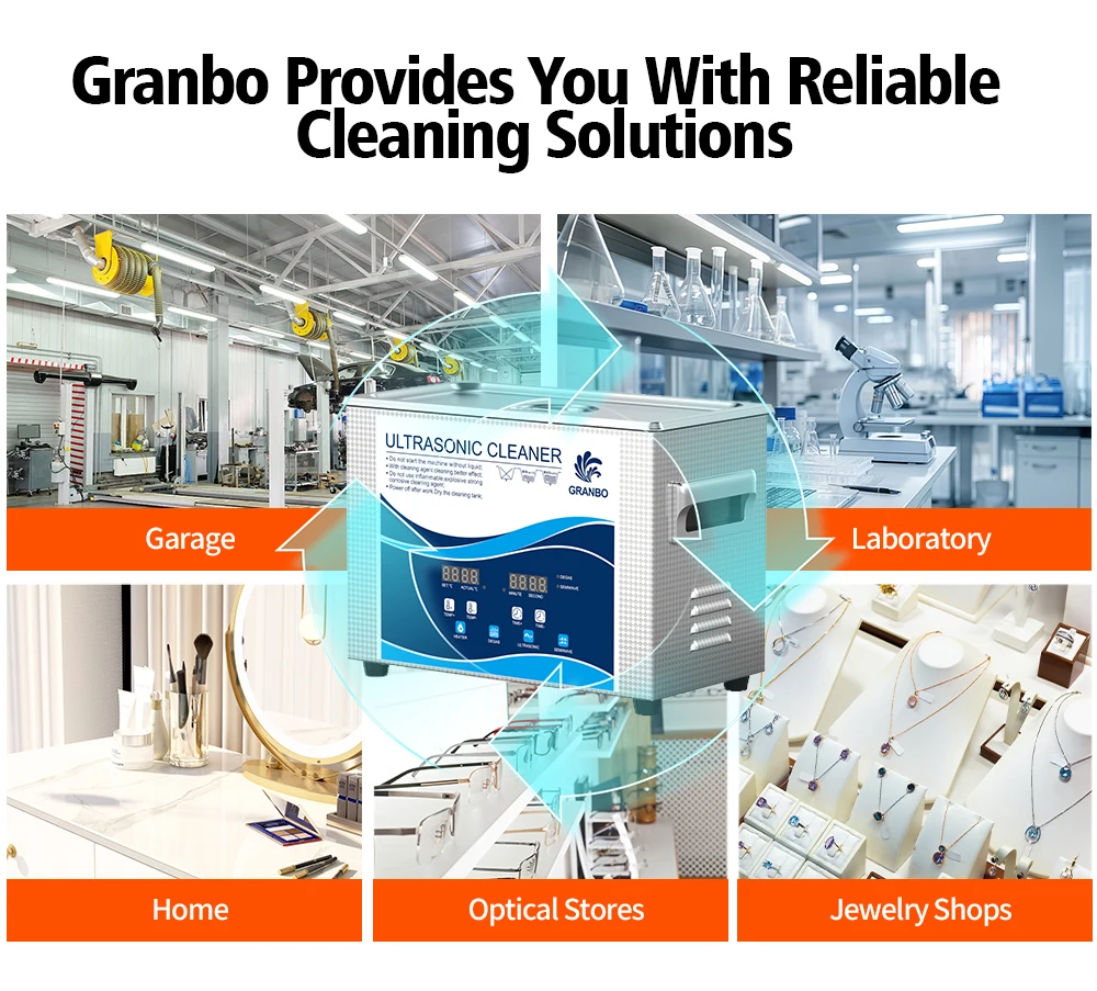 Granbo Portable Ultrasonic Cleaners - Efficient & Versatile