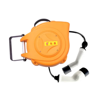 Auto Ev Charging Cable Reel Retractable Charging Cable Type 2 To Type 2 ...