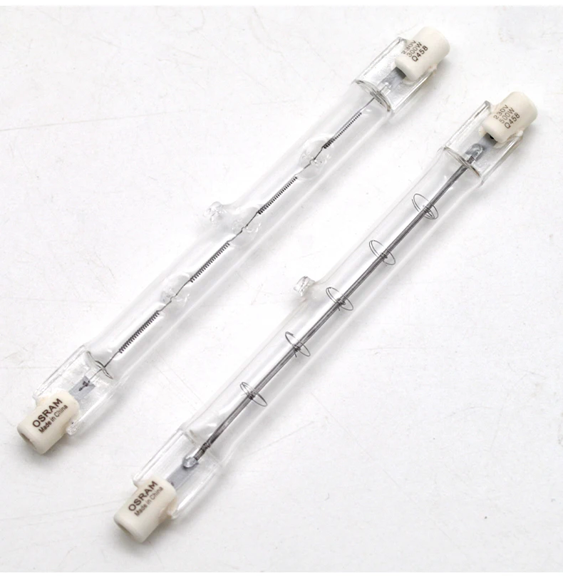 Osram Iodine Tungsten Lamp Tubes - High Temperature Halogen