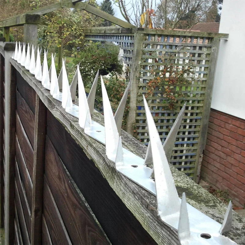 Galvanized Steel Anti-Climb Wall Spikes Metal Security Spikes for Fence ...