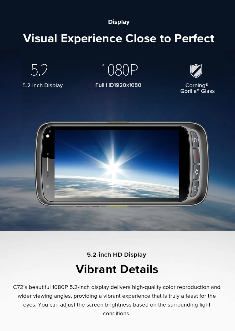 Chainway Rugged C72 Android Handheld UHF RFID Reader