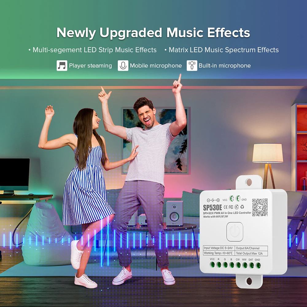 SP530E All in One LED Controller - Smart Lighting Solutions