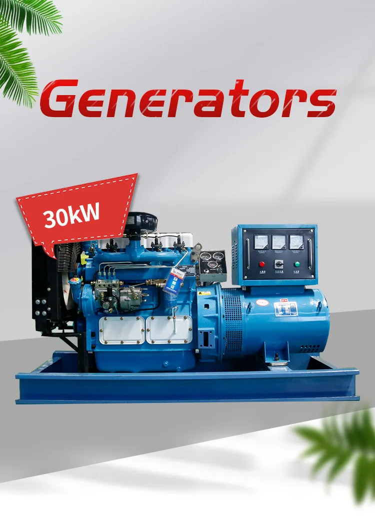 Hot Sale 30kw Diesel Generator 3 Phase 400v 240v Single Phase - Buy ...