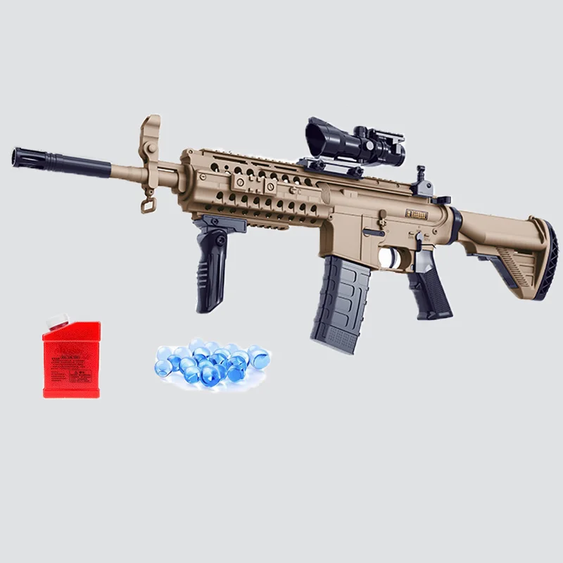 Kids Electric M416 Shell Ejecting Gel Blaster Gun Toy Water Ball Bullet Outdoor Shoot Game Gun ...