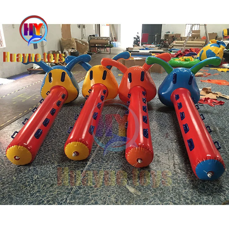 Outdoor Inflatable Caterpillar Water Games Inflatable Racing Team ...