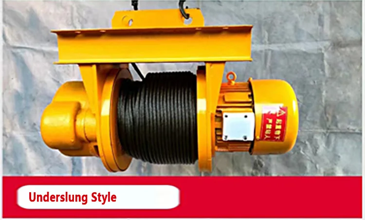 2 Ton Mini Industrial Electric Winch Crane for Construction