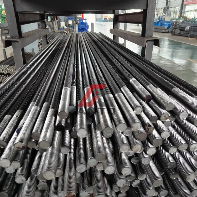 Factory Price Mine Roof Support Full Thread Bar Resin Rock Bolt With ...