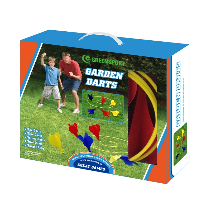 Garden Backyard Throwing Game - Premium Lawn Darts Set
