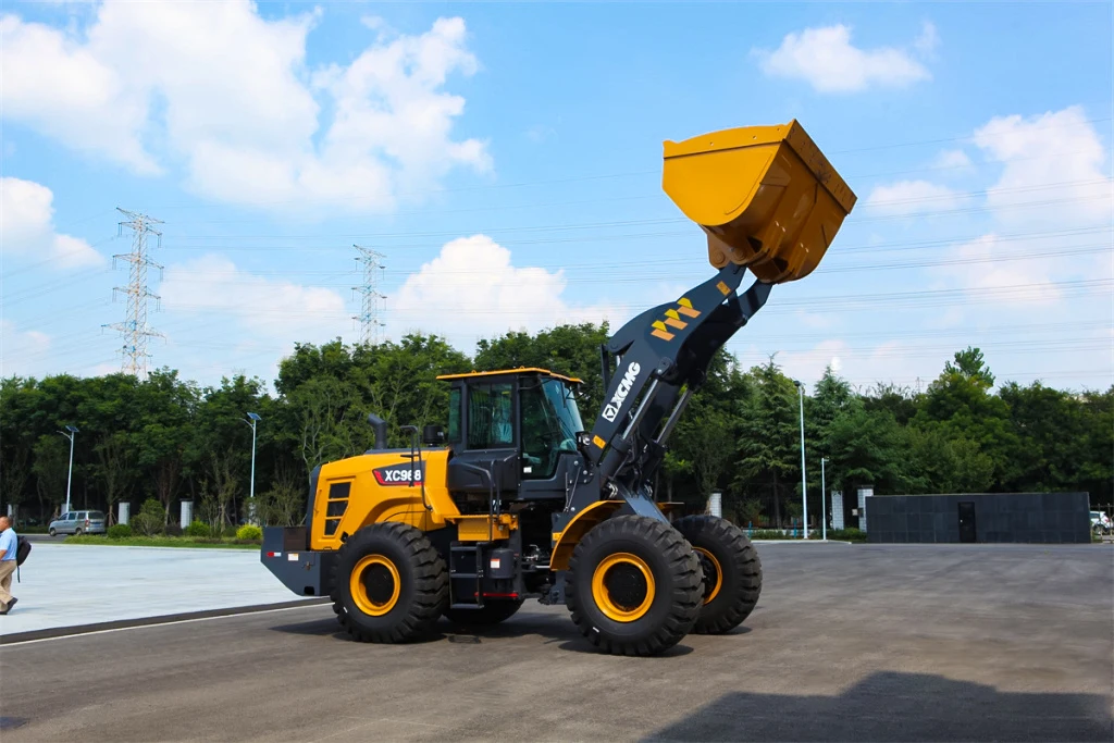 Retroexcavadora Mini 4x4 Wheel Loader With Backhoe 360 Degree Backhoe ...