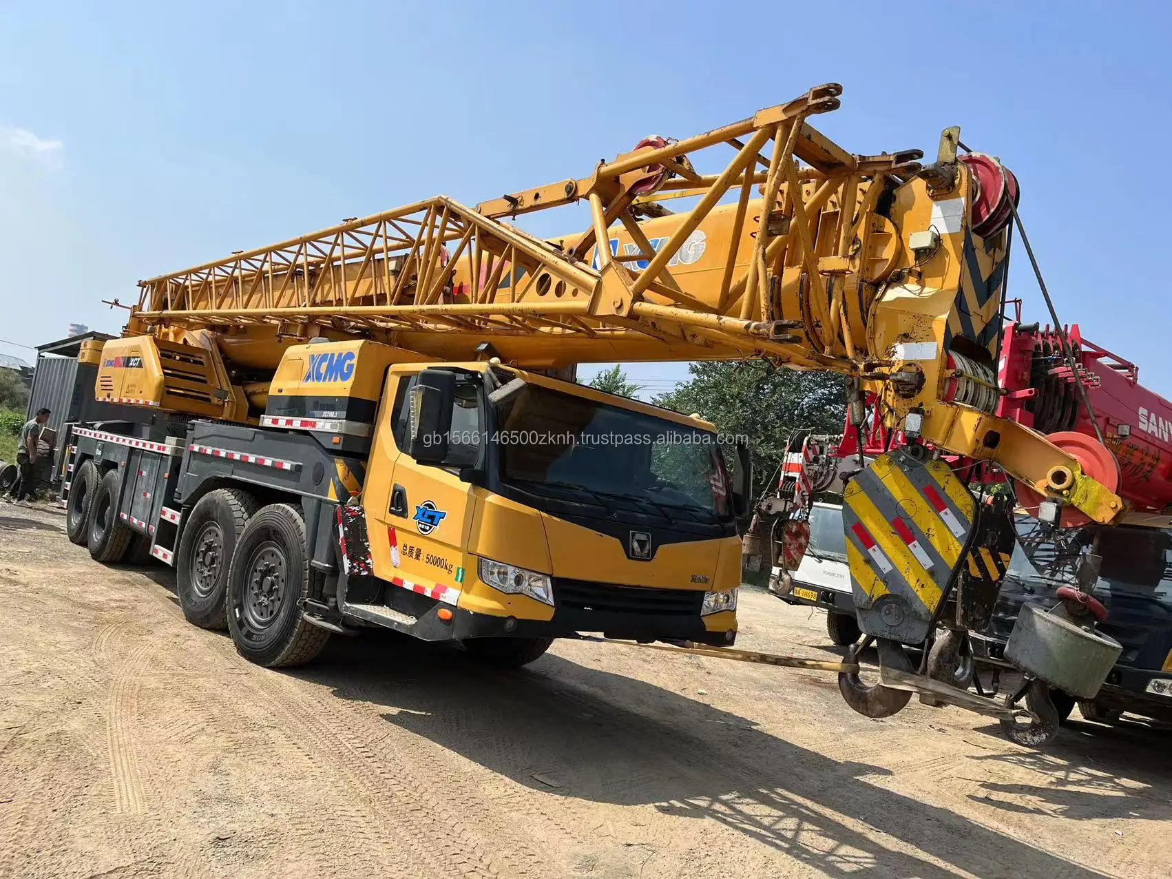 Xcmg Xct80 Mobile Crane.lifting Load 80 Tons Mobile Truck Crane For ...
