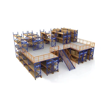 Customized Multi-level Warehouse Storage Loft Steel Loft Loft Type ...