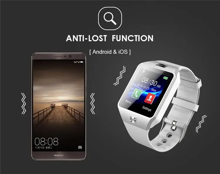 Original Dz09 U8 A1 Smart Watch Bt Smartwatches For Android Smartphones ...