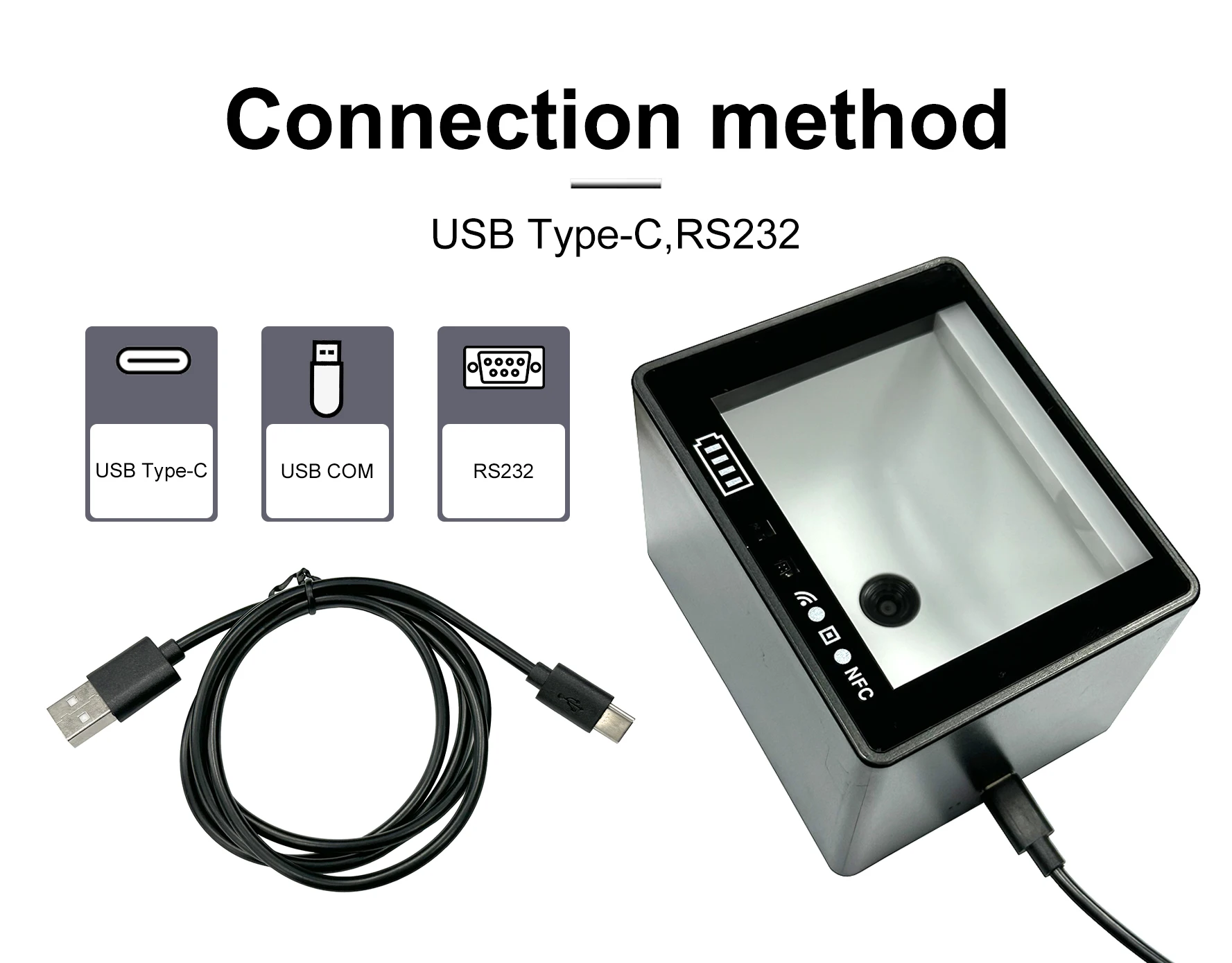 OCR NFC Card Readers Rfid Barcode Scanner Barcode Readers 2d Barcode ...