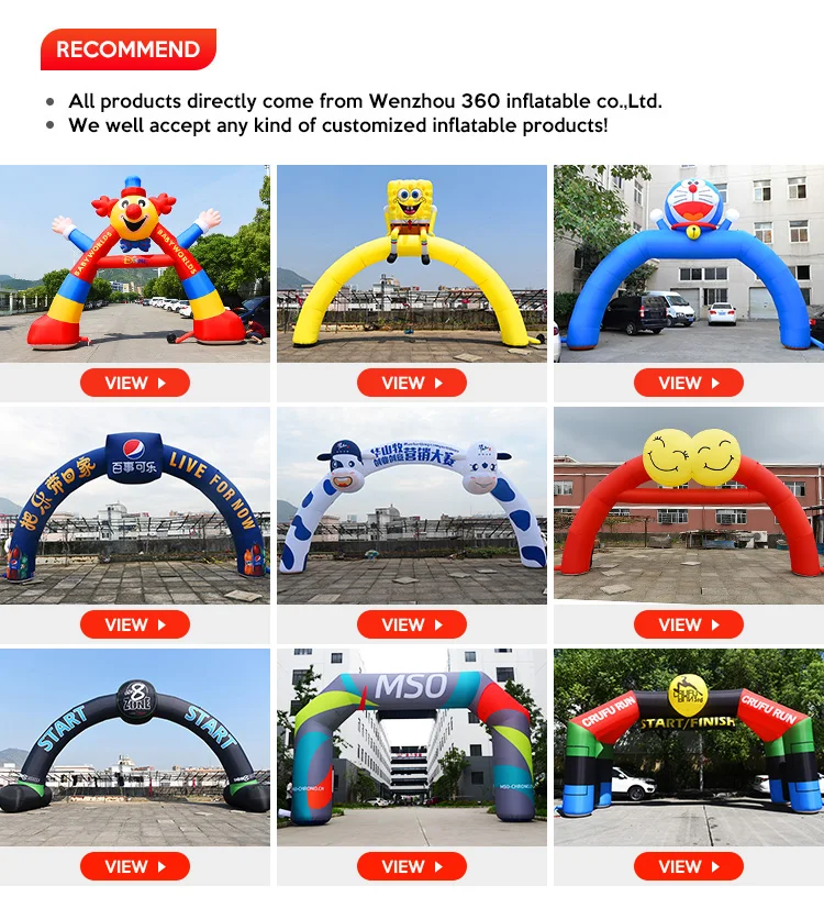 Inflatable Rainbow Arch,Inflatable Birthday Arch,Inflatable Wedding ...