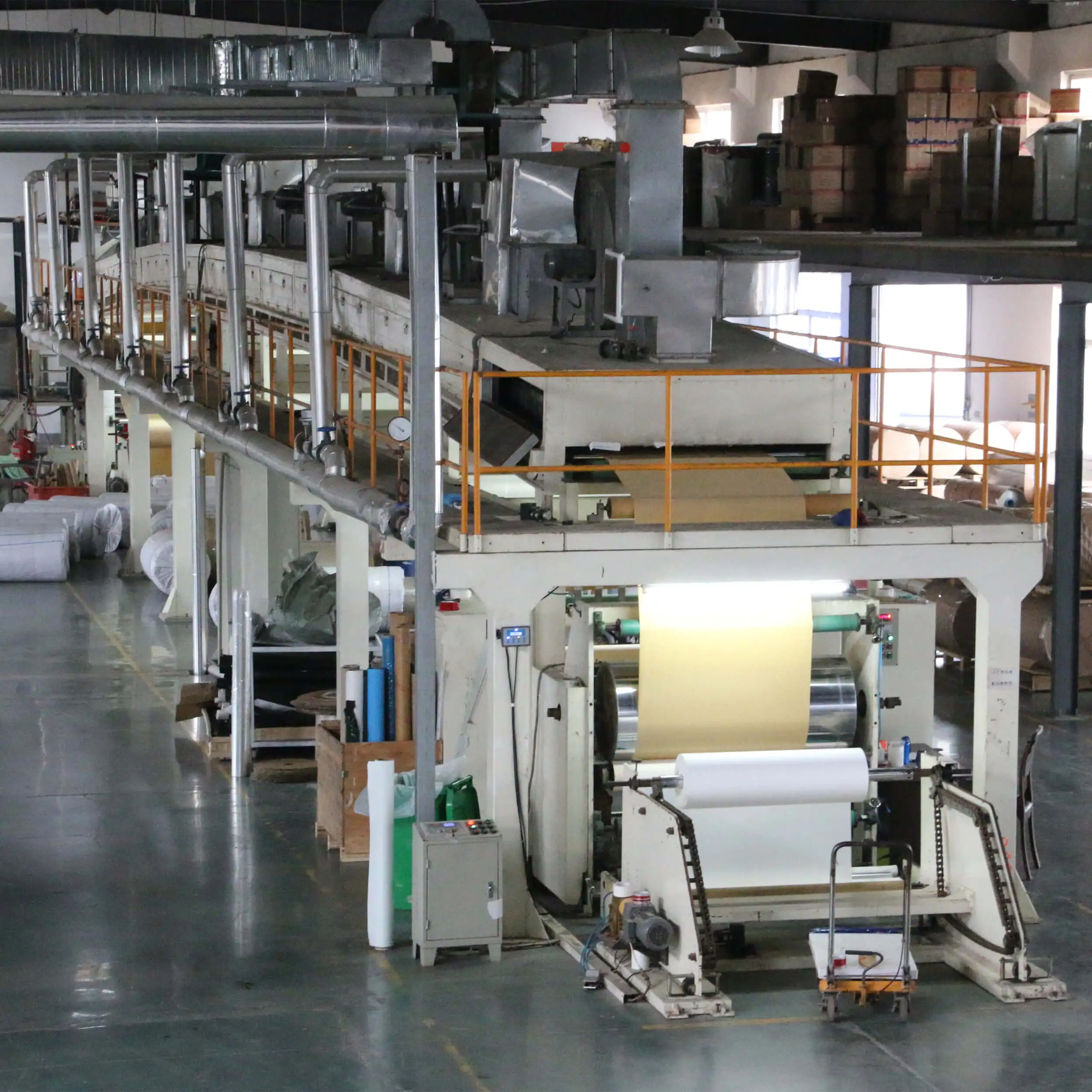 Aluminized Film Pap Packing Opp Silver Acrylic Adhesive Bopp Aluminized ...