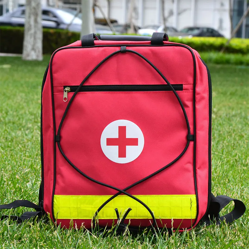 Red Emergency Rescue Ambulance Nurses First Aid Bag Medic Module ...