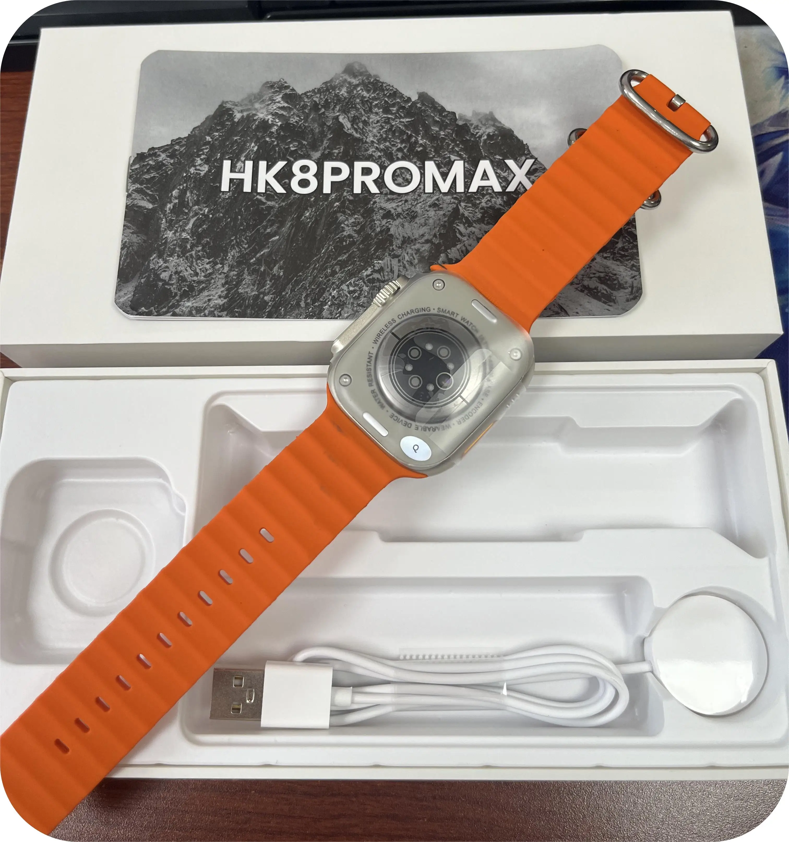 Hk8 Pro Max Amoled 2.02 Inches Smartwatch Ultra Best Screen Reloj ...