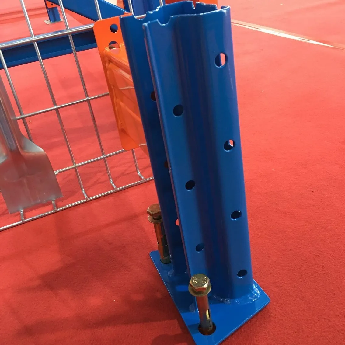 Steel Pallet Racks Storage Racking Systems Safety Lock For Pallet Rack ...