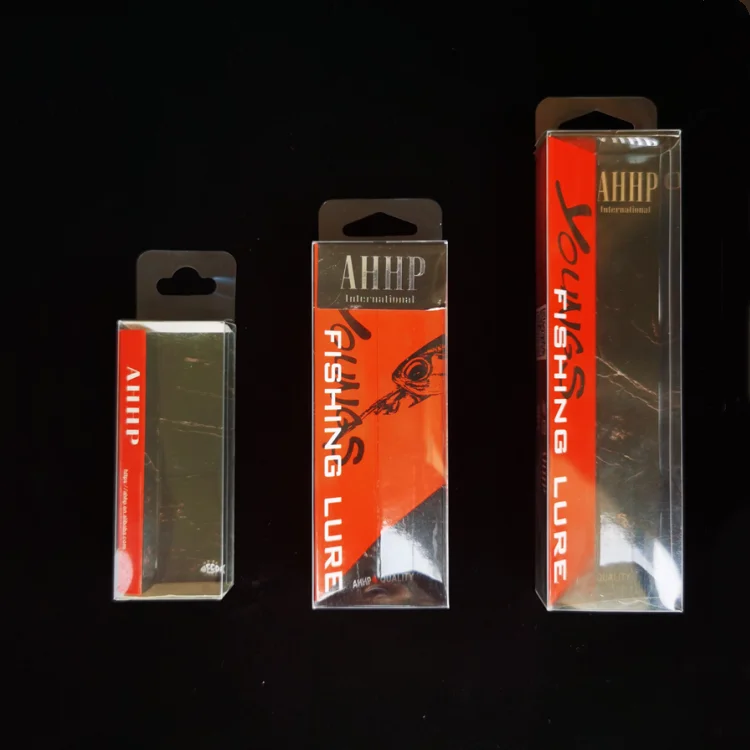 Customized Clear Pvc Pet Pp Fishing Lure Packaging Box Fashionable ...