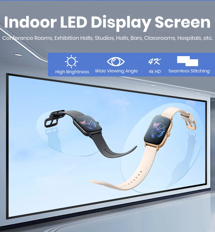 Hot Sale Custom Indoor Led Display Screen Cheap Led Video Wall Display ...