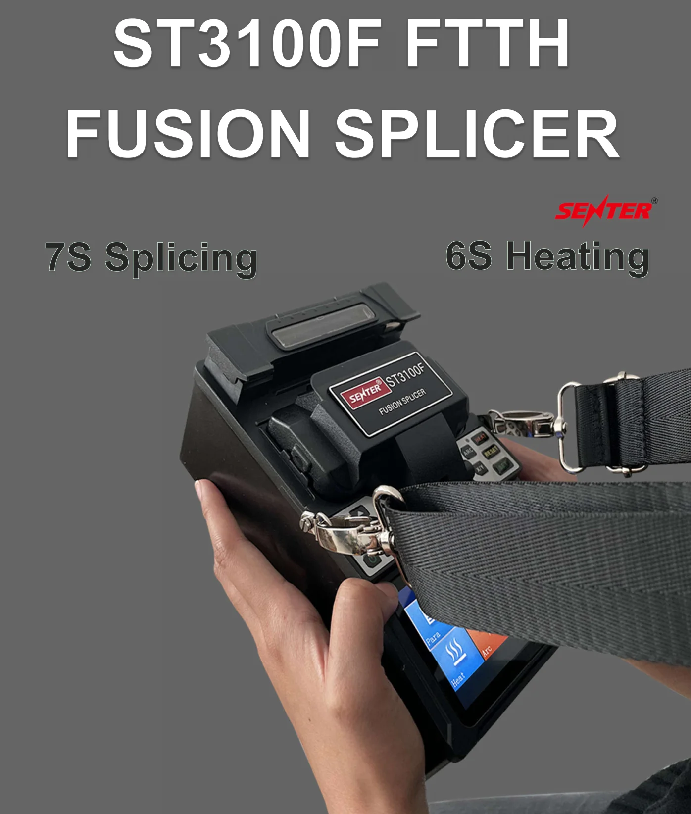 Senter St3100f Arc Fusion Splicer Mini Optical Fiber Splicing Machine ...