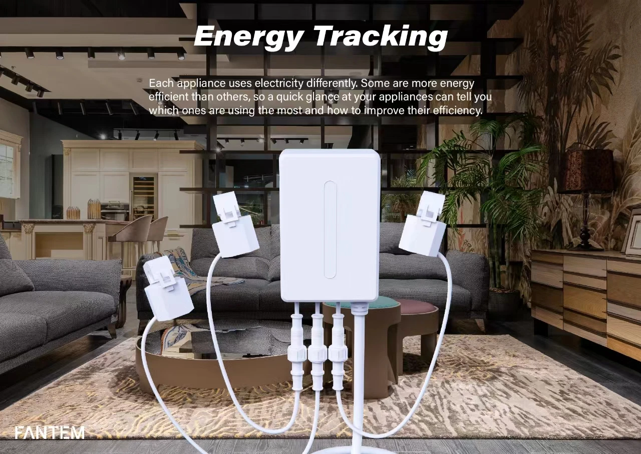 Smart Home 3 Phase Smart Energy Meter - Monitor Power Consumption